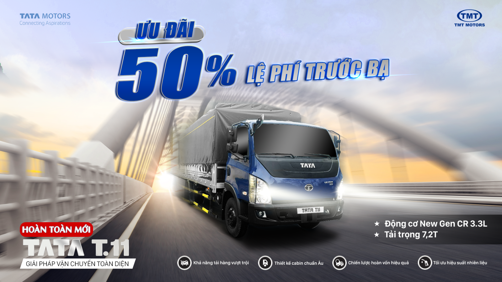 TMT Motors - Sản xuất, lắp ráp và phân phối xe tải TATA HOWO TMT