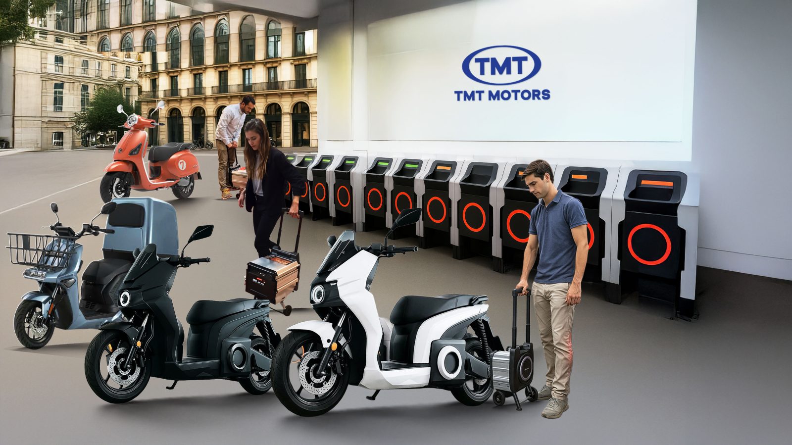 TMT Motors không những cung cấp các loại xe máy điện mà còn cung cấp ...